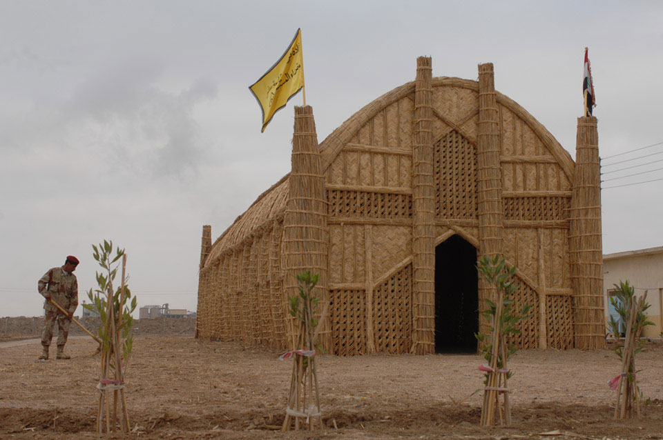 Traditional Mudhif reed house, Iraq, 2009 | Online Collection ...