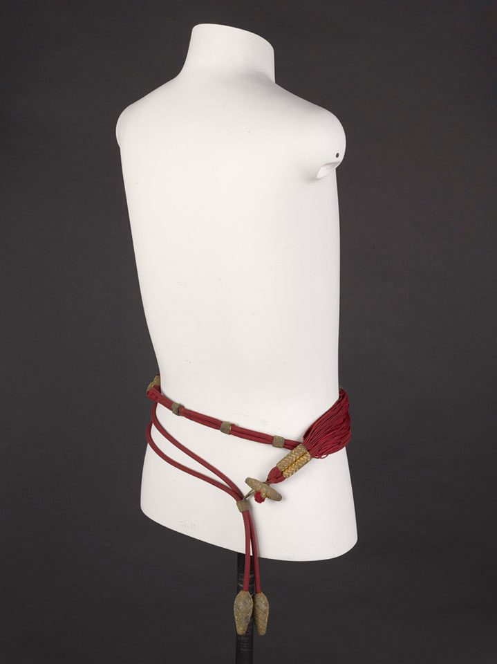 Barrel sash, Lieutenant-Colonel John Tritton, 10th (The Prince of Wales ...