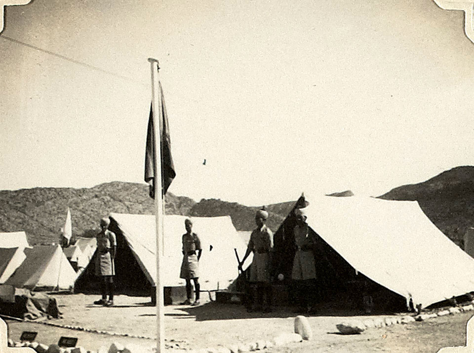 'Quarter Guard in Camp', Khwaja Khizar camp, India, 1936 | Online ...