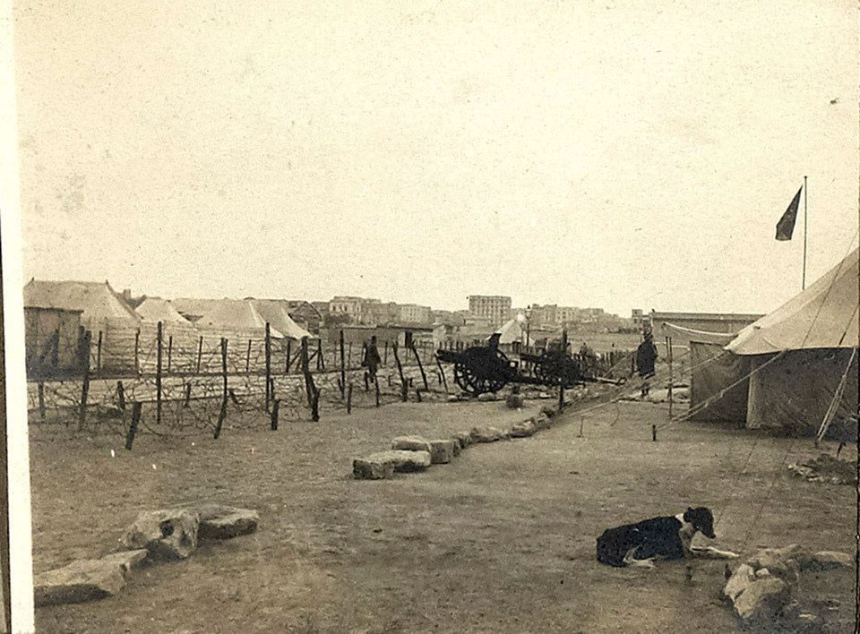 '9th H.H Office Chatby Alexandria'; 'Mulik', 9th Hodson Horse's Office ...