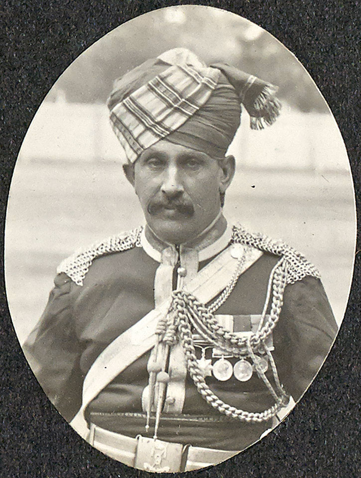 Rissalder Jafar Khan, Indian Order of Merit, Aide-de-Camp tothe ...