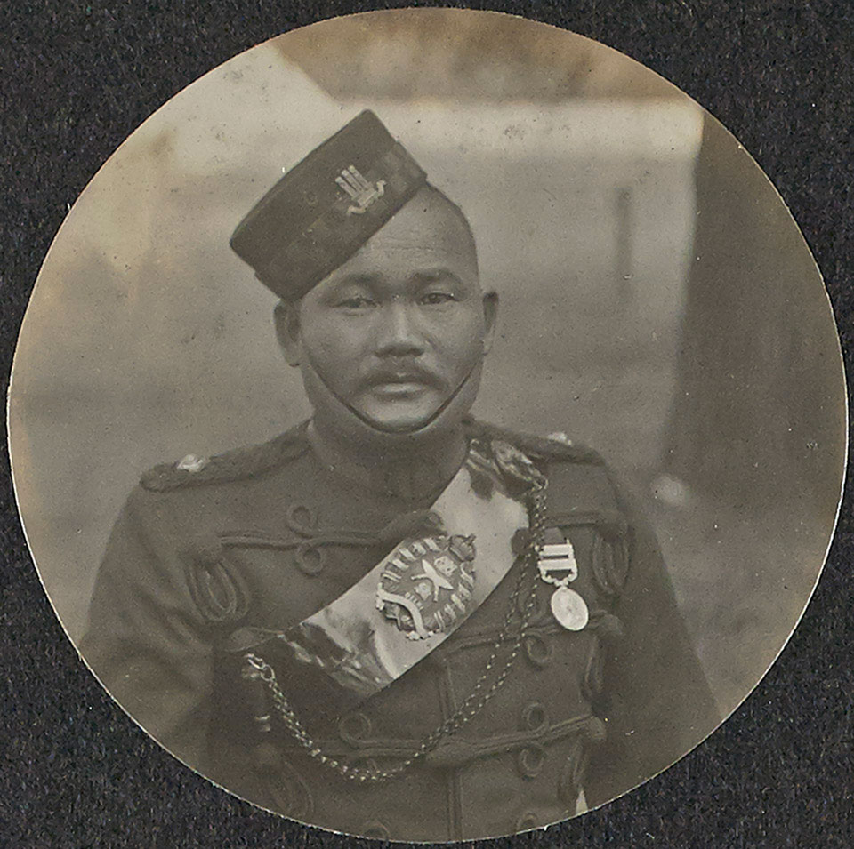 Jemadar Narbir Gurung, 1st Battalion, 2nd King Edward's Own Gurkha ...