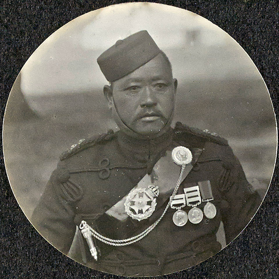 Subadar Bansraj Gurung, 2nd Battalion, 4th Gurkha Rifles, 1911 | Online ...