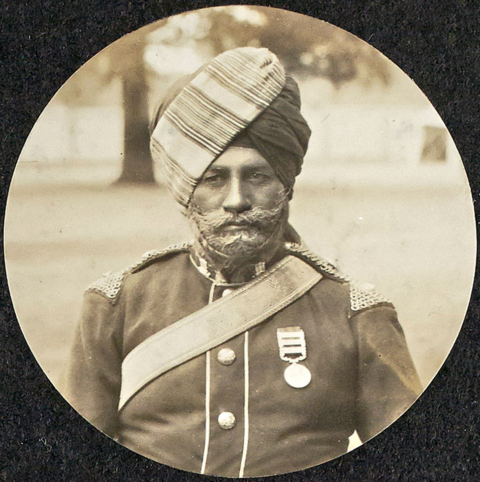 Rissaldar Major Gurditt Singh, 6th King Edward's Own Cavalry, 1911 ...