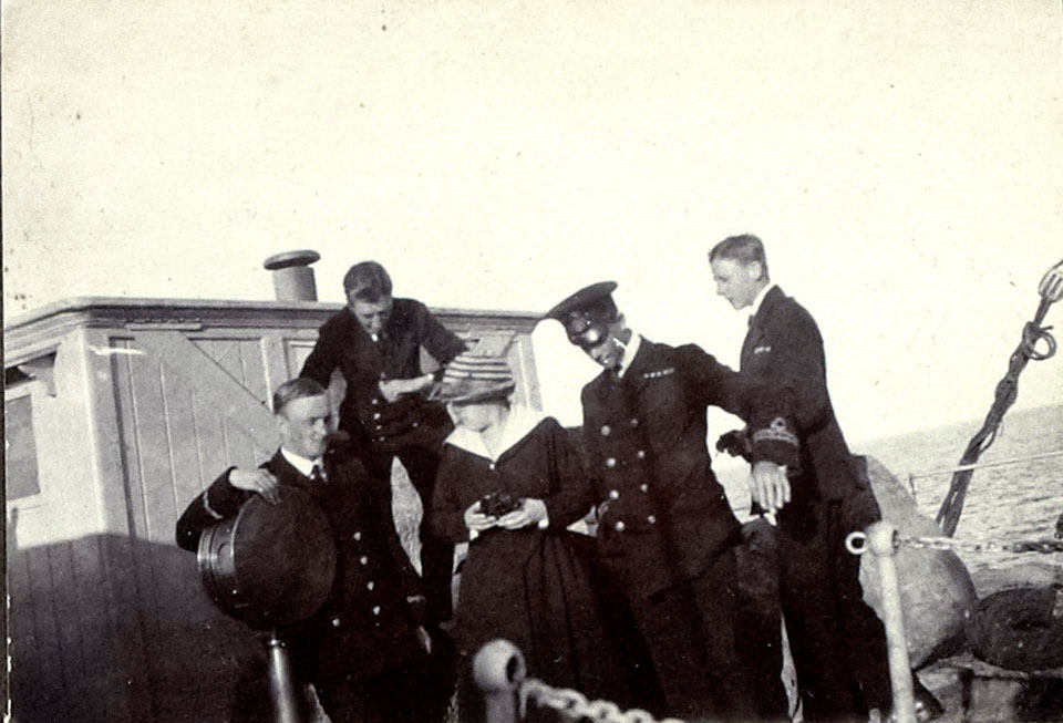 On board R.I.M.S. Dufferin, 1919 | Online Collection | National Army ...