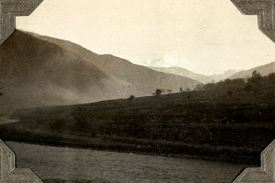 '1st View of Lowarai Pass', North West Frontier, India, November 1930 ...