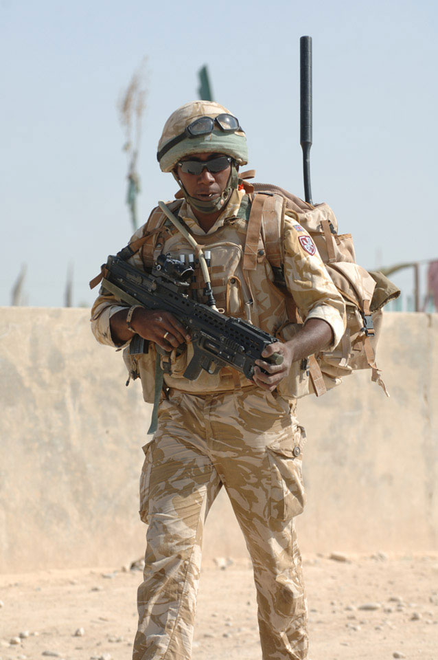 '5 SCOTS on patrol in Lashkar Gah', Helmand Province, Afghanistan, 2008 ...