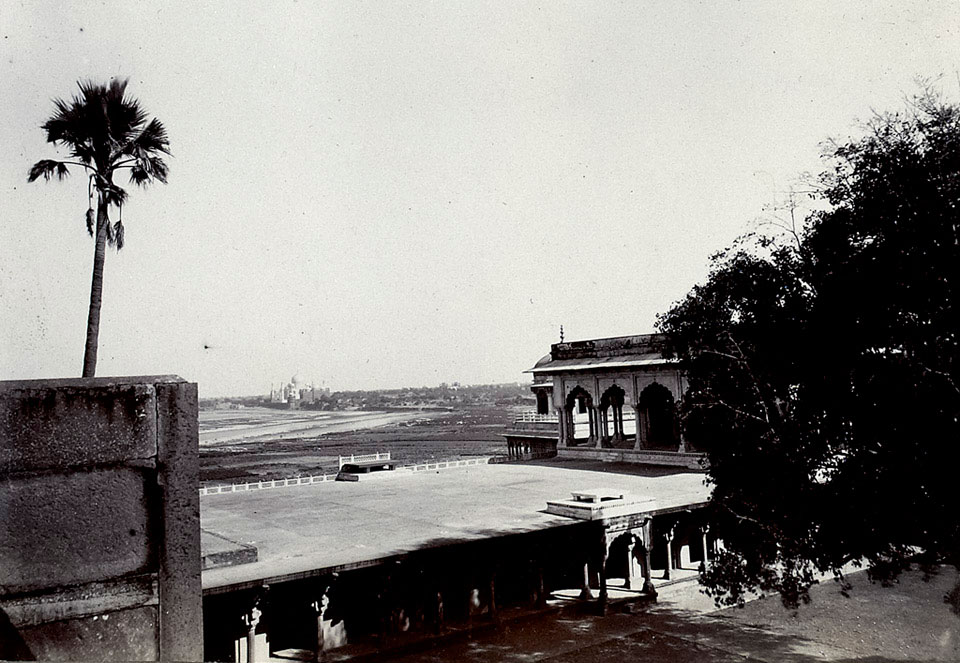 Taj Mahal, viewed from the Agra Fort, 1911 (c) | Online Collection ...