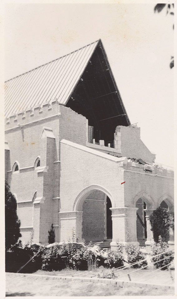 A church in Quetta, after the earthquake in 1935 | Online Collection ...