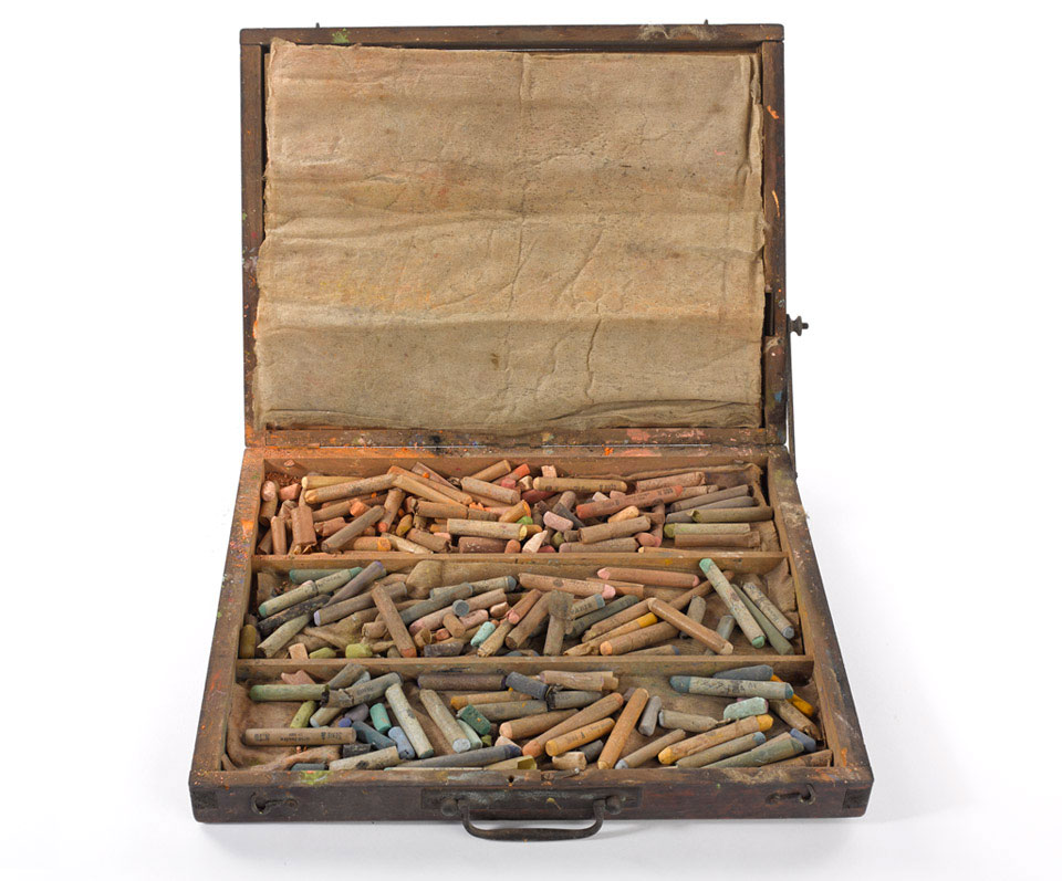 Artist's wooden box, Captain Richard Tennant Cooper, Royal Engineers ...