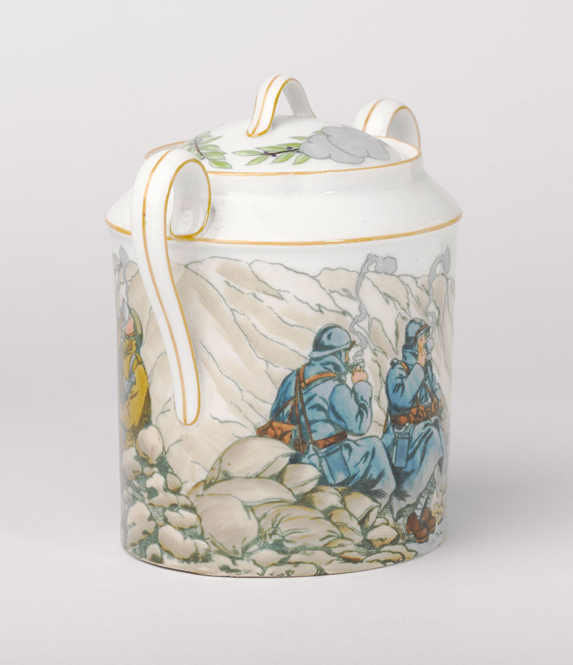 Sugar bowl with lid, 'La Grande Guerre', 1919 (c) | Online Collection ...