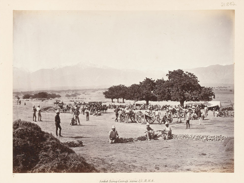 Safed Sang camp, 1878 | Online Collection | National Army Museum, London
