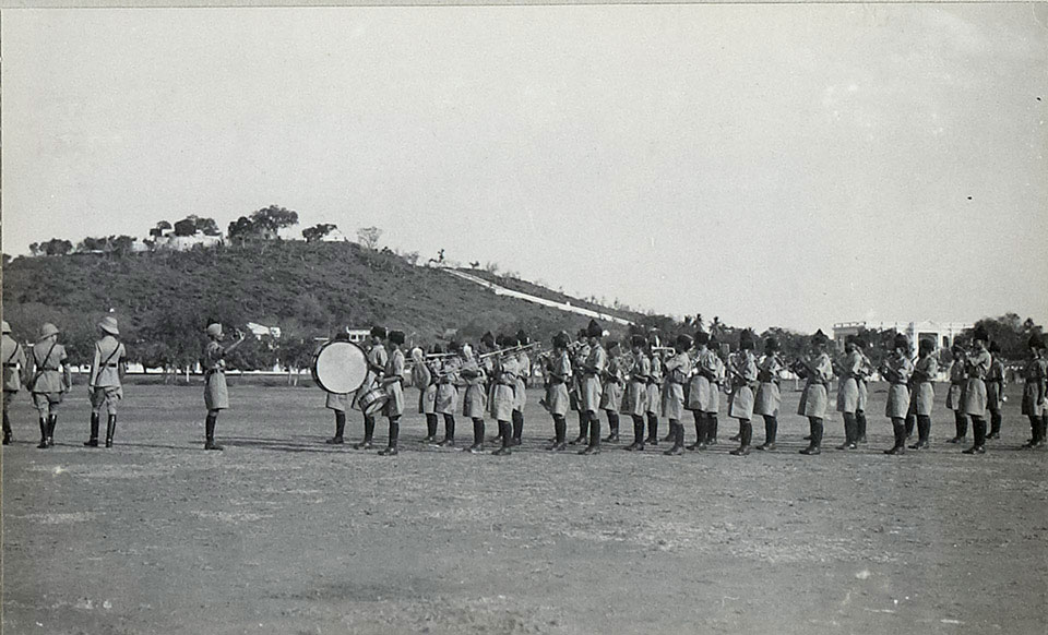 '2nd Battalion', 'Inspection by G.O.C. Madras District, India, May 1838 ...