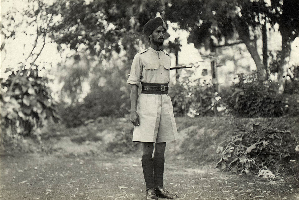 '4th Battalion', 'Sikh, Commandant's Orderly', 13th Frontier Force ...