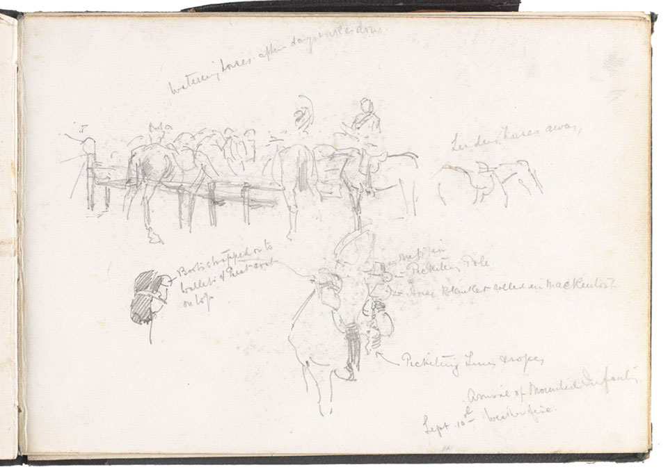 'Arrival of Mounted Infantry', 1890 (c) | Online Collection | National ...
