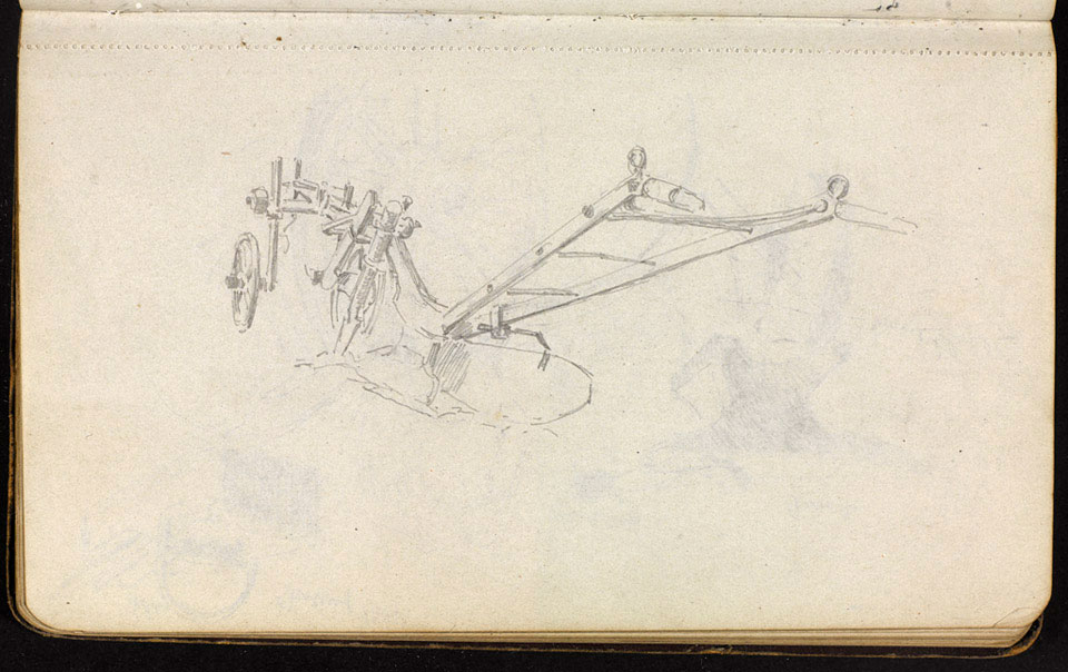 Study of a plough, no date | Online Collection | National Army Museum ...
