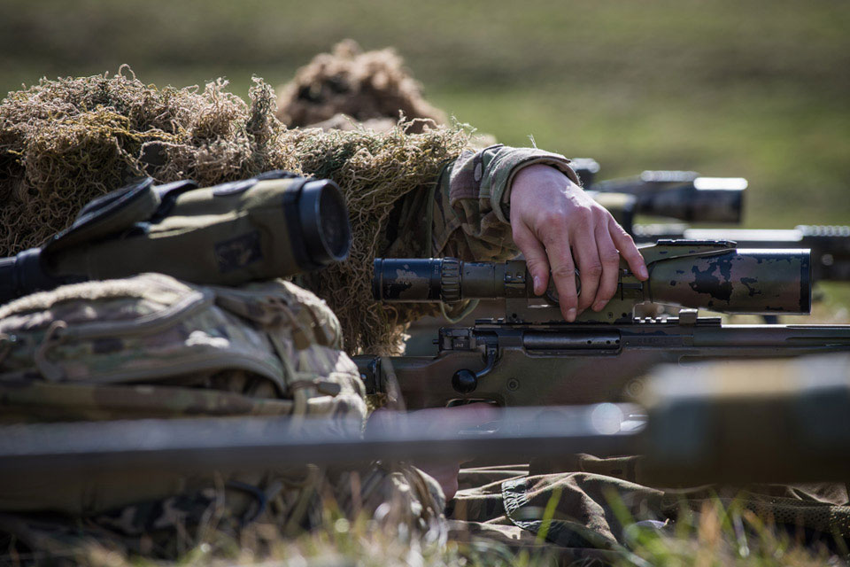Sniper Concentration Course, Salisbury Plain, 2017 | Online Collection ...