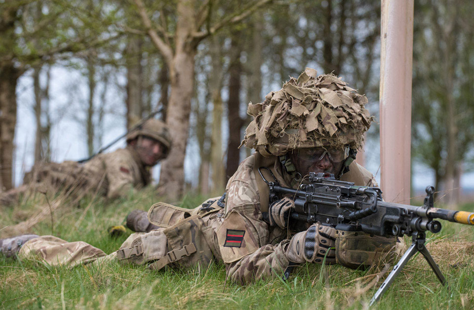 1st Battalion, The Rifles, training on Salisbury Plain, 2017 | Online ...