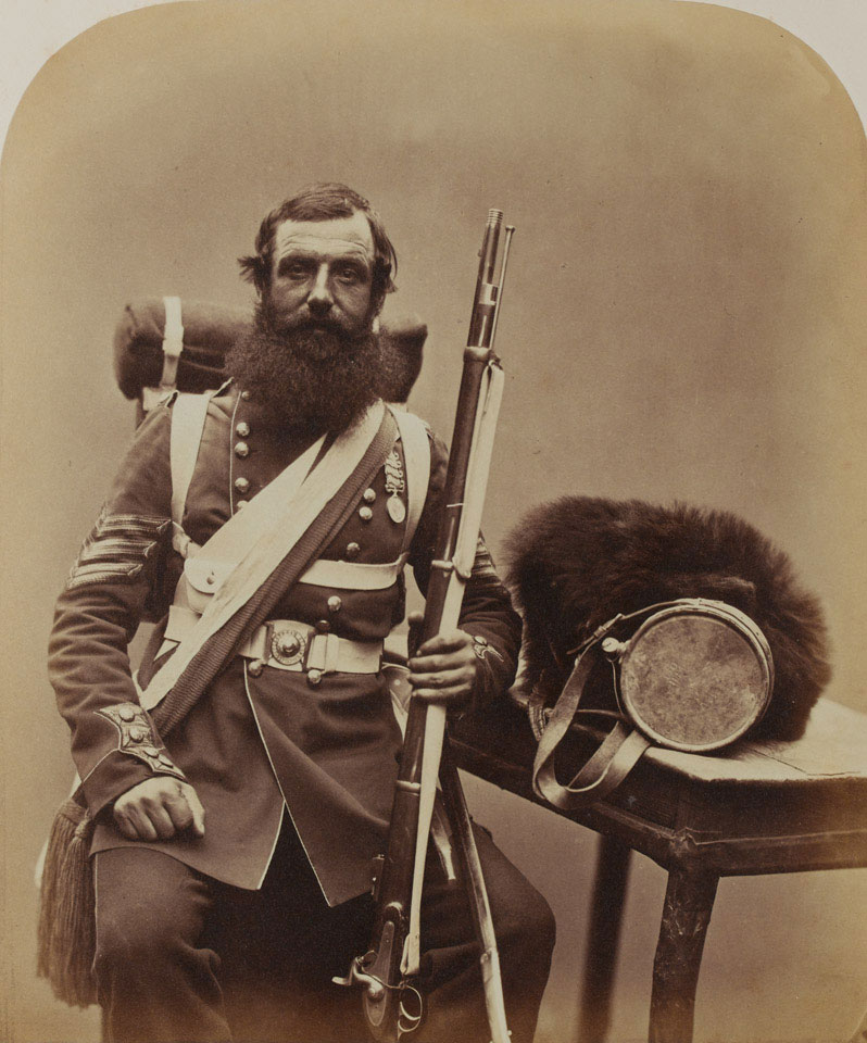 Sergeant Knapp, Coldstream Guards, 1856 | Online Collection | National ...