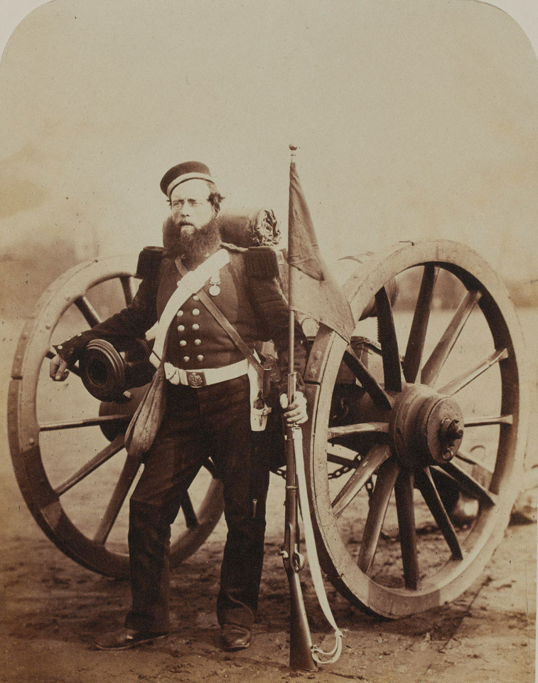 Sergeant William Russell, Royal Artillery, 1856 | Online Collection ...