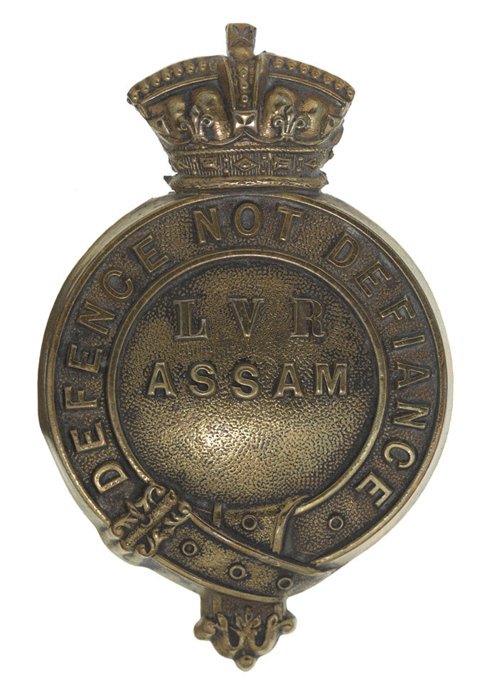 Cap badge, Lakhimpur Volunteer Rifle Corps, 1882-1888 | Online ...