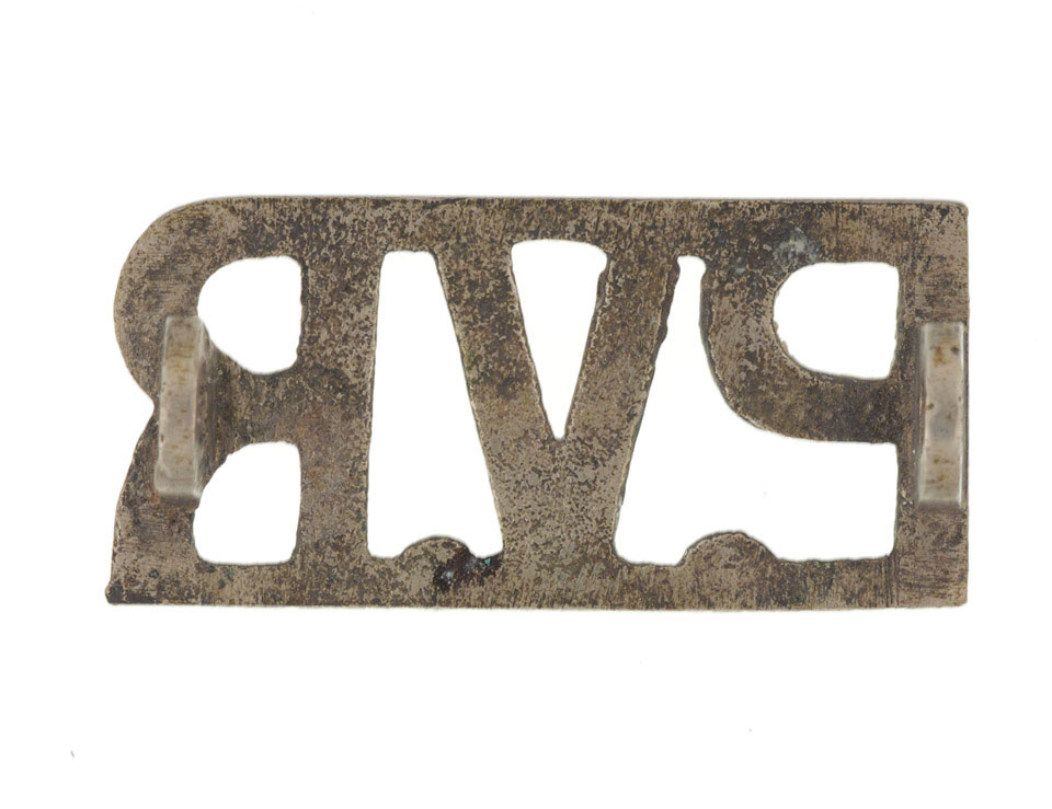 Shoulder title, 1st Punjab Volunteer Rifle Corps, 1861-1917 | Online ...