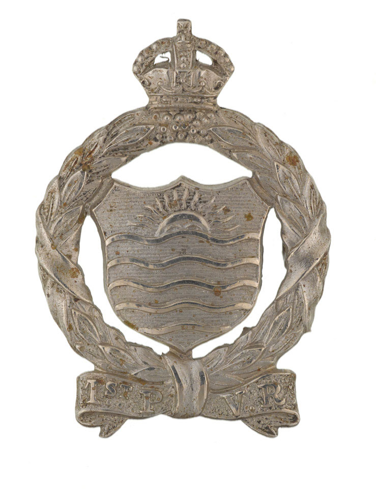 Collar badge, 1st Punjab Volunteer Rifle Corps, 1901-1917 | Online ...