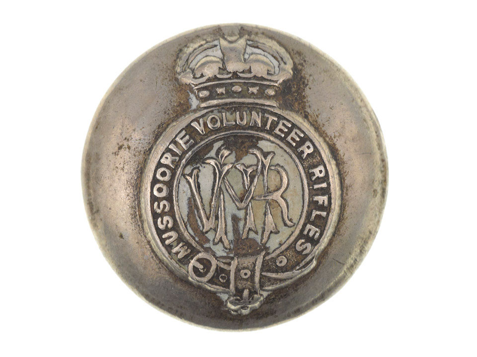 Button, Mussoorie Volunteer Rifle Corps, 1901-1925 | Online Collection ...