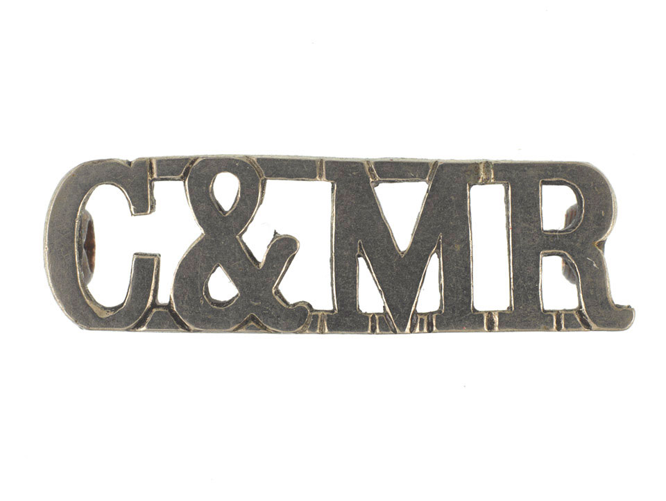 Shoulder title, Coorg and Mysore Rifles, 1884-1917 and 1933-1947 ...