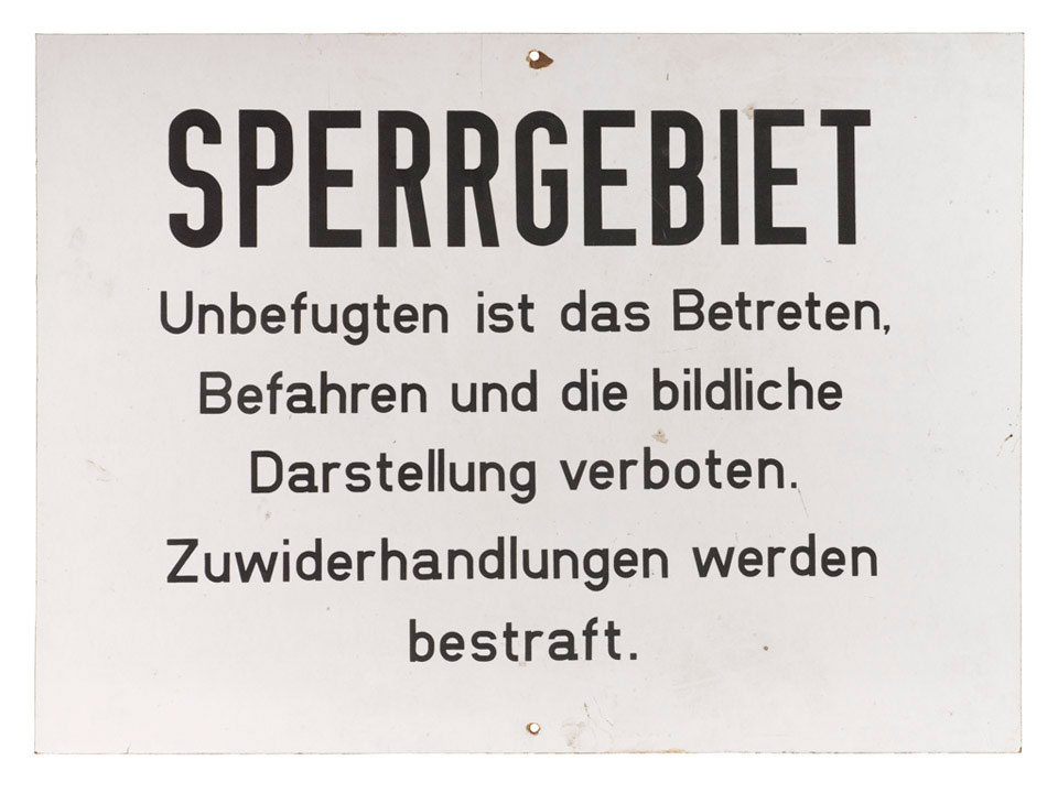 Signboard, East Germany, 1985 (c) | Online Collection | National Army ...
