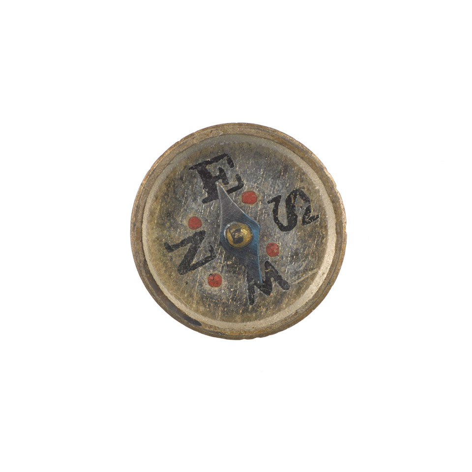 Escape button compass, Lieutenant Colonel Donald Hamilton-Hill (1907 ...