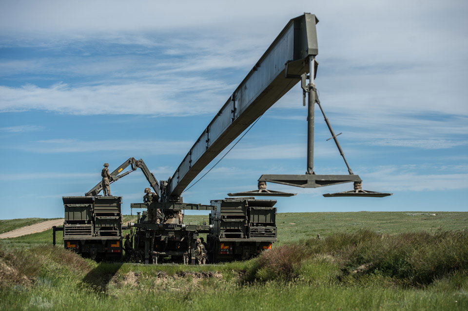 37 Squadron, 35 Engineer Regiment, on Exercise PRAIRIE STORM, 2016 ...