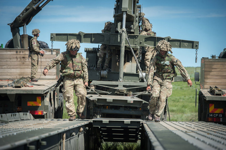 37 Squadron, 35 Engineer Regiment, on Exercise PRAIRIE STORM, 2016 ...
