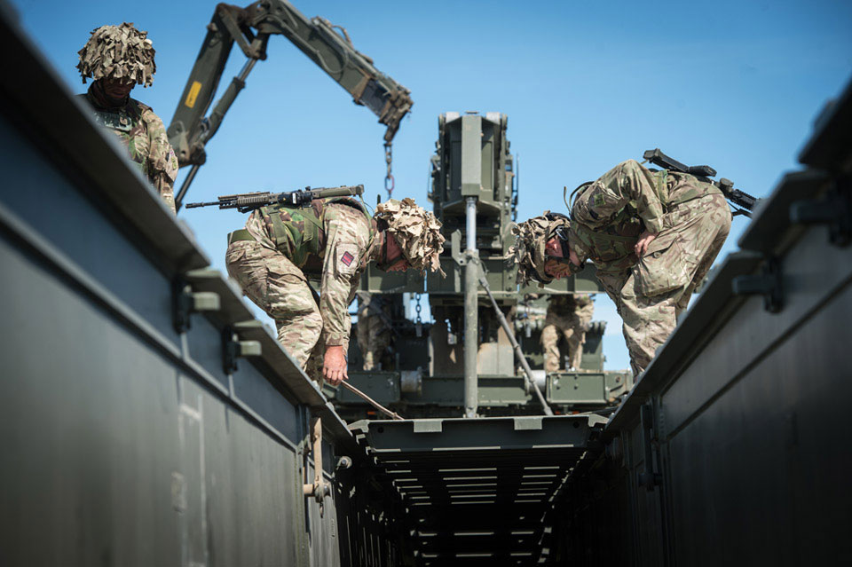 37 Squadron, 35 Engineer Regiment, on Exercise PRAIRIE STORM, 2016 ...