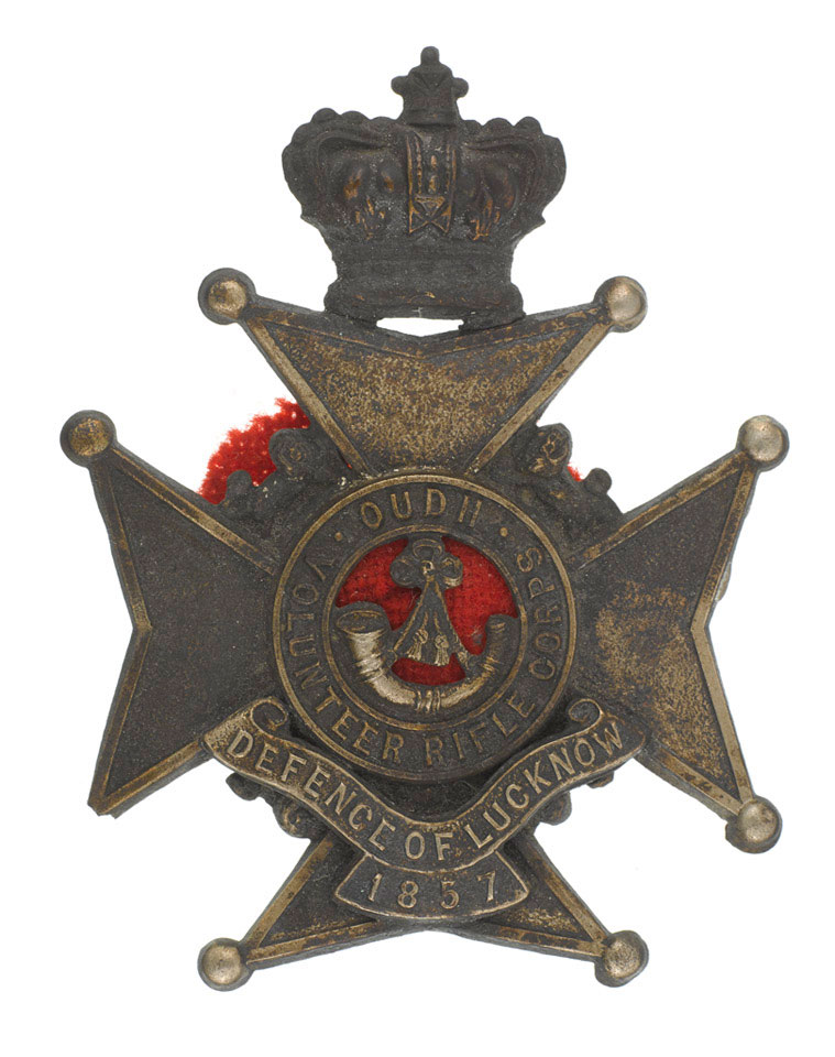 Cap badge, Oudh Volunteer Rifle Corps, 1865-1901 | Online Collection ...