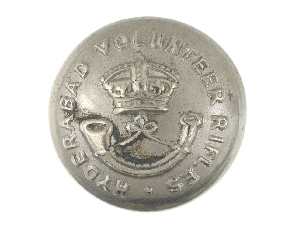 Button, Hyderabad Volunteer Rifles, 1882-1901 | Online Collection ...