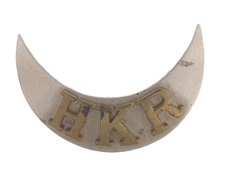 Shoulder title, The Hong Kong Regiment, 1891-1902 | Online Collection ...