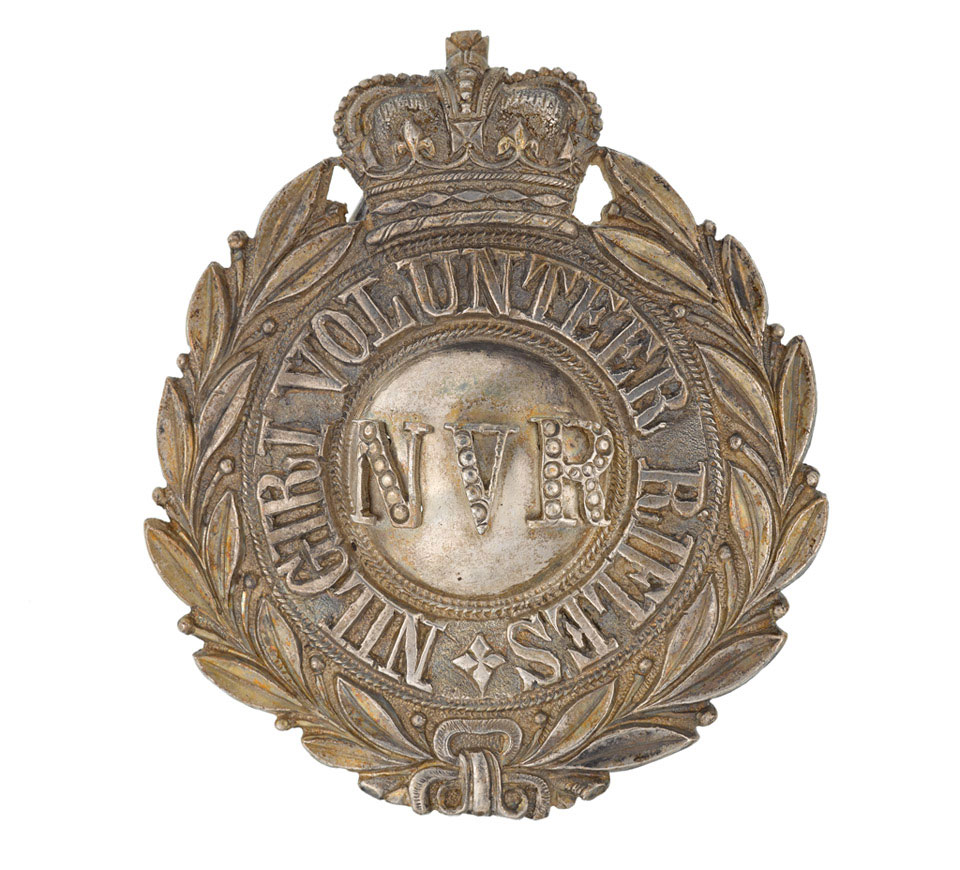 Pugri badge, Nilgiri Volunteer Rifles, 1878-1901 | Online Collection ...