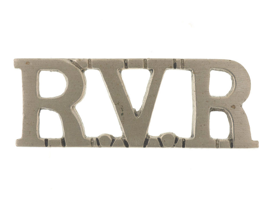 Shoulder title, Rangoon Volunteer Rifles, 1920-1937 | Online Collection ...