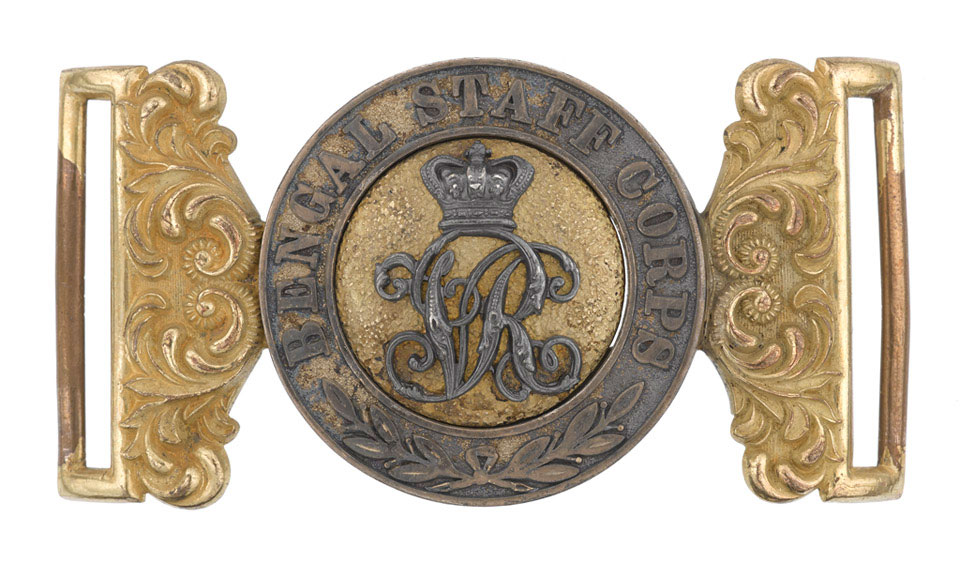 Waistbelt clasp, Bengal Staff Corps, 1861-1870 | Online Collection ...