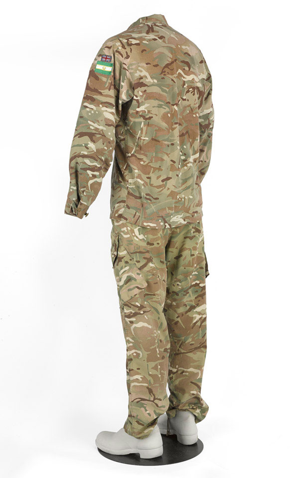 Multi Terrain Pattern shirt and trousers, Major Steve Little, Royal ...