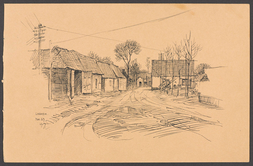 'Linghem Nov: 27 1917', France, 1917 | Online Collection | National ...