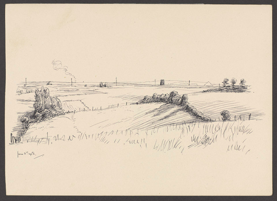 'June 2nd 1918', Linghem, France | Online Collection | National Army ...