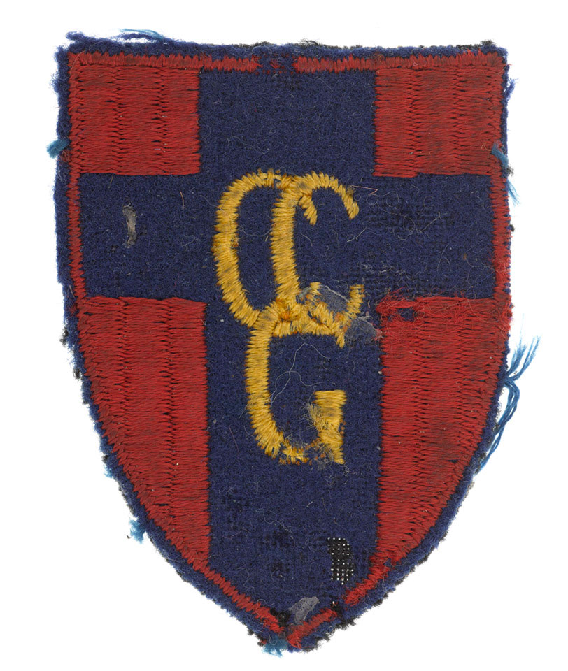 Formation badge, Control Commission Germany, Lance Corporal Marjorie ...