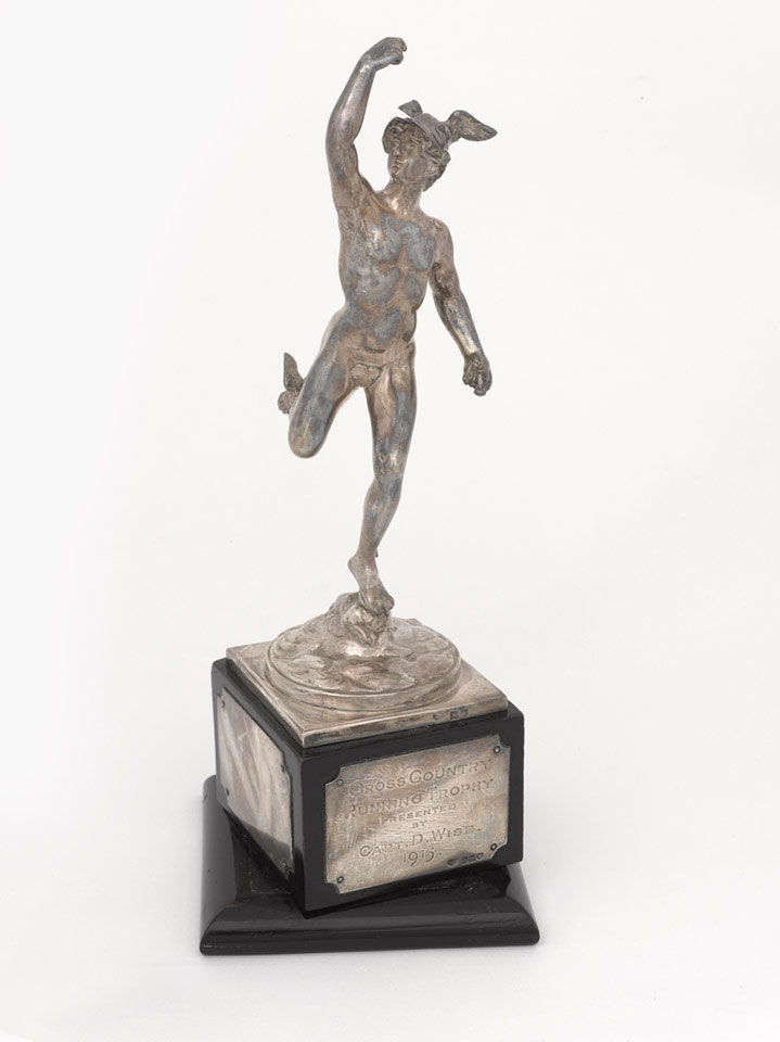 Statuette of Mercury, cross country running trophy, Prince of Wales's ...