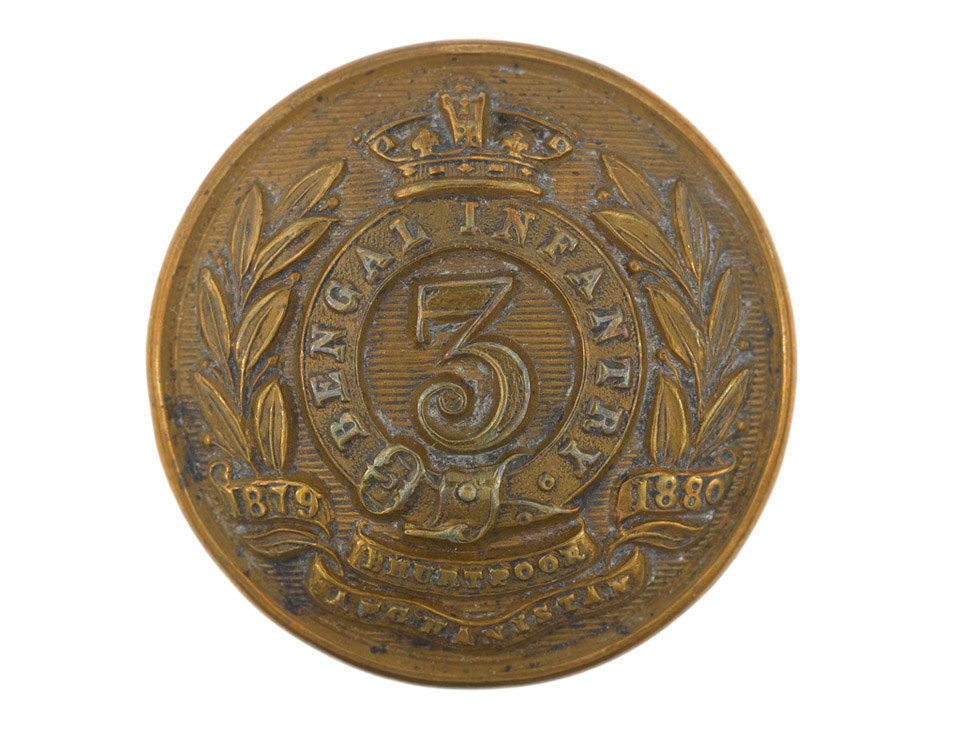 Button, 3rd Bengal Native Infantry, 1885-1901 | Online Collection ...