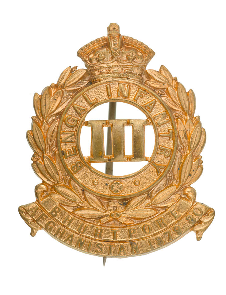 Pugri badge, 3rd Bengal Infantry, 1885-1901 | Online Collection ...