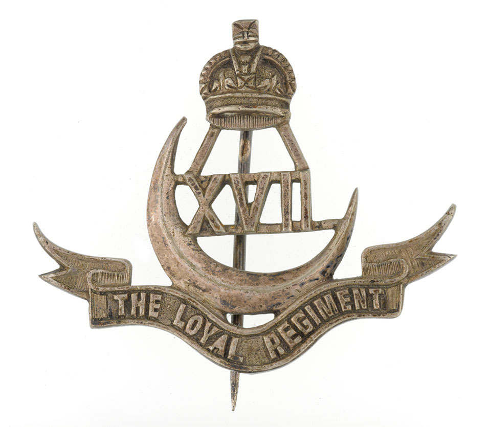 Cap badge, 17th The Loyal Regiment 1903-1922 | Online Collection ...