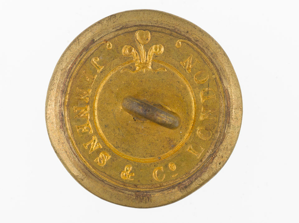 Button, 3rd Madras Native Infantry (Palamcottah Light Infantry), 1855 ...