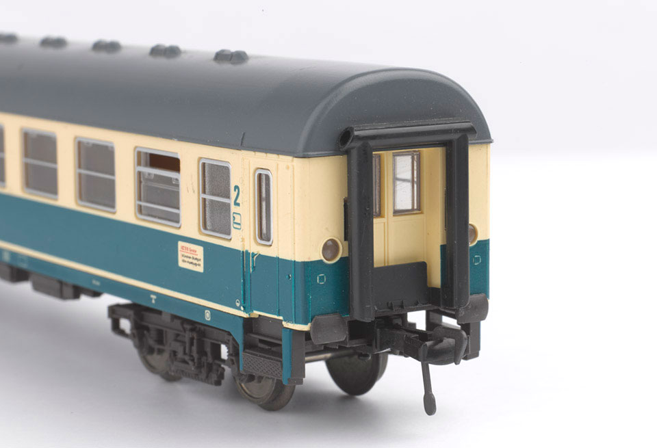 Model railway second class carriage, British Military Train, Berlin ...